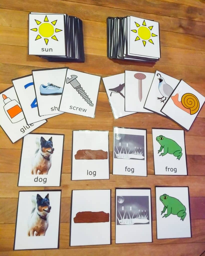 Pre-Reading Activity and Game Printables